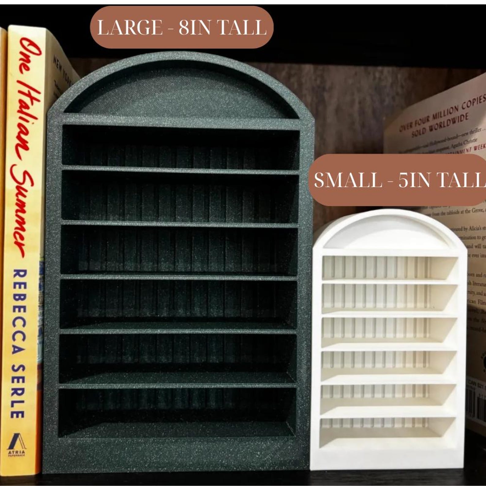 Bookshelf Bookends & Alignment Tool: Aligner and Pusher With Dust ...