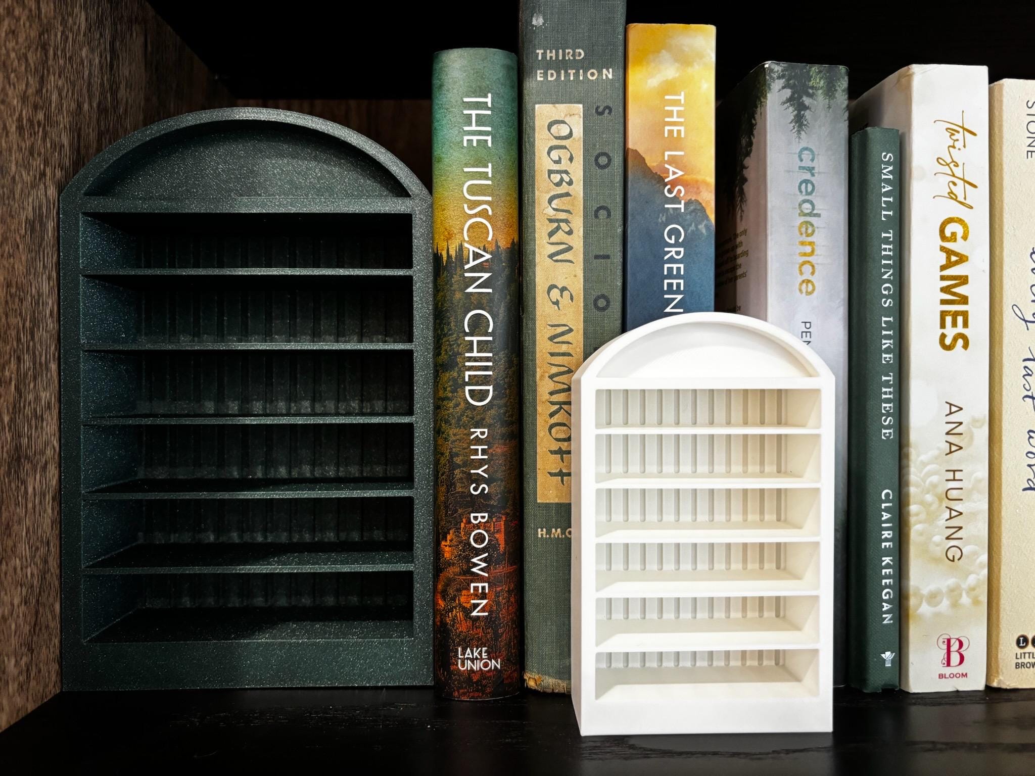 Bookshelf Bookends & Alignment Tool: Aligner and Pusher With Dust ...