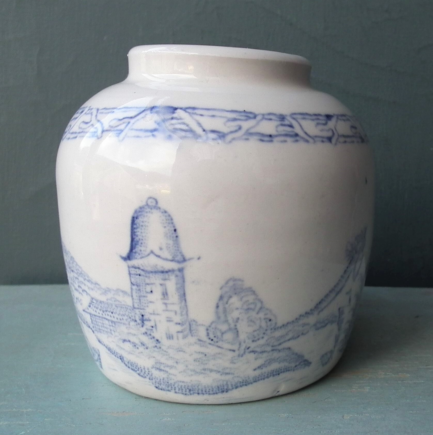 Antique Chinese Ceramic Ginger Pot Jar Oriental Style - Etsy