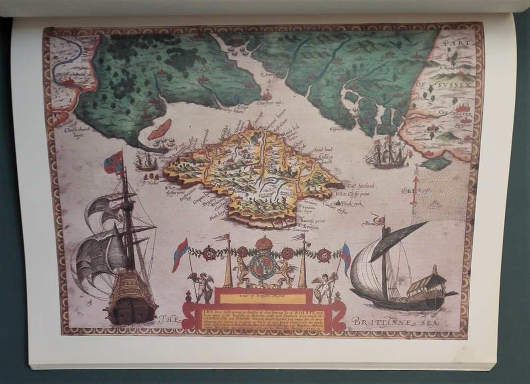 Decorative Maps Roderick Barron Vintage 1980s Book With 40 Full Page ...