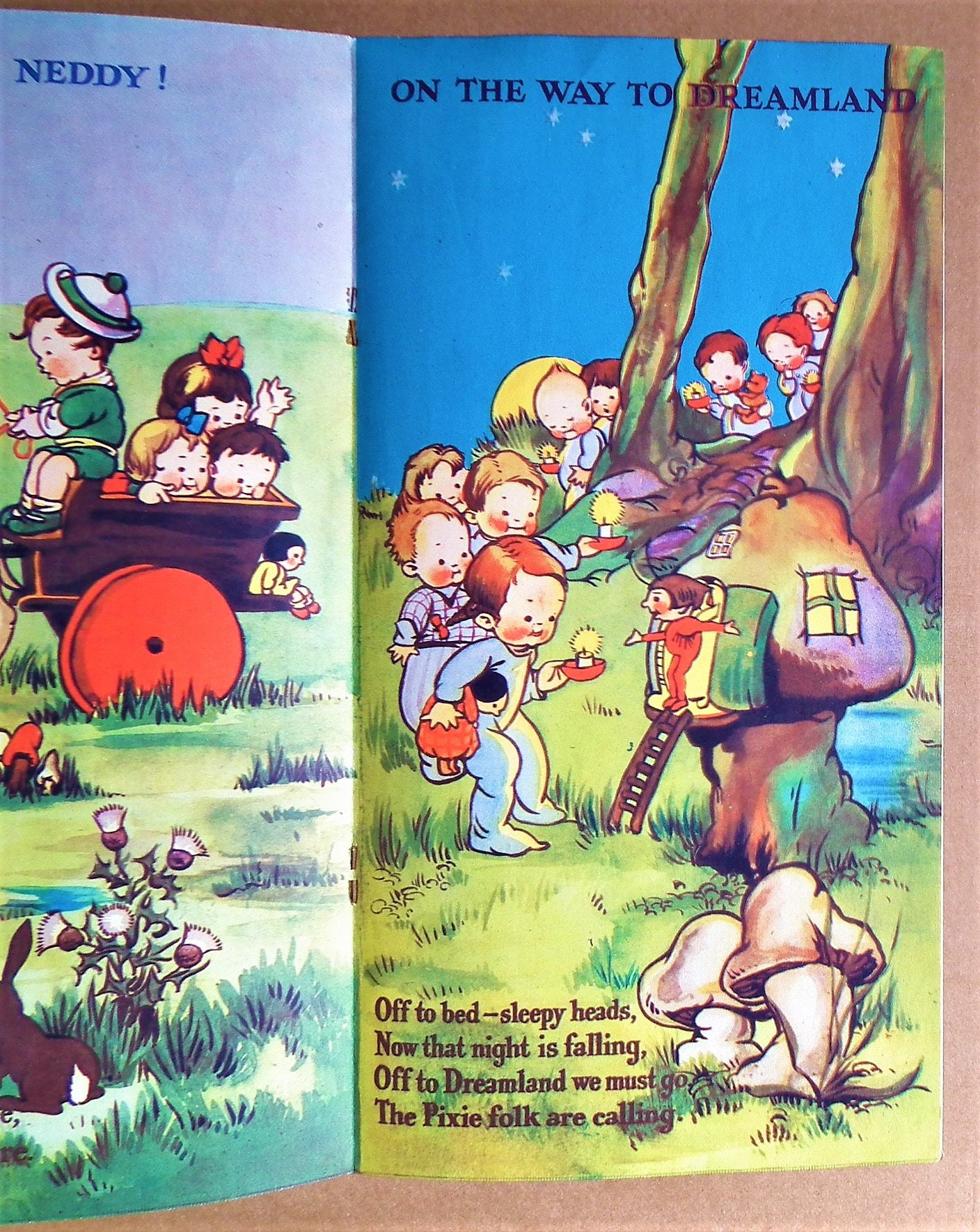 Mabel Lucie Attwell's Fairylite Book Vintage 1930s 1940s - Etsy UK