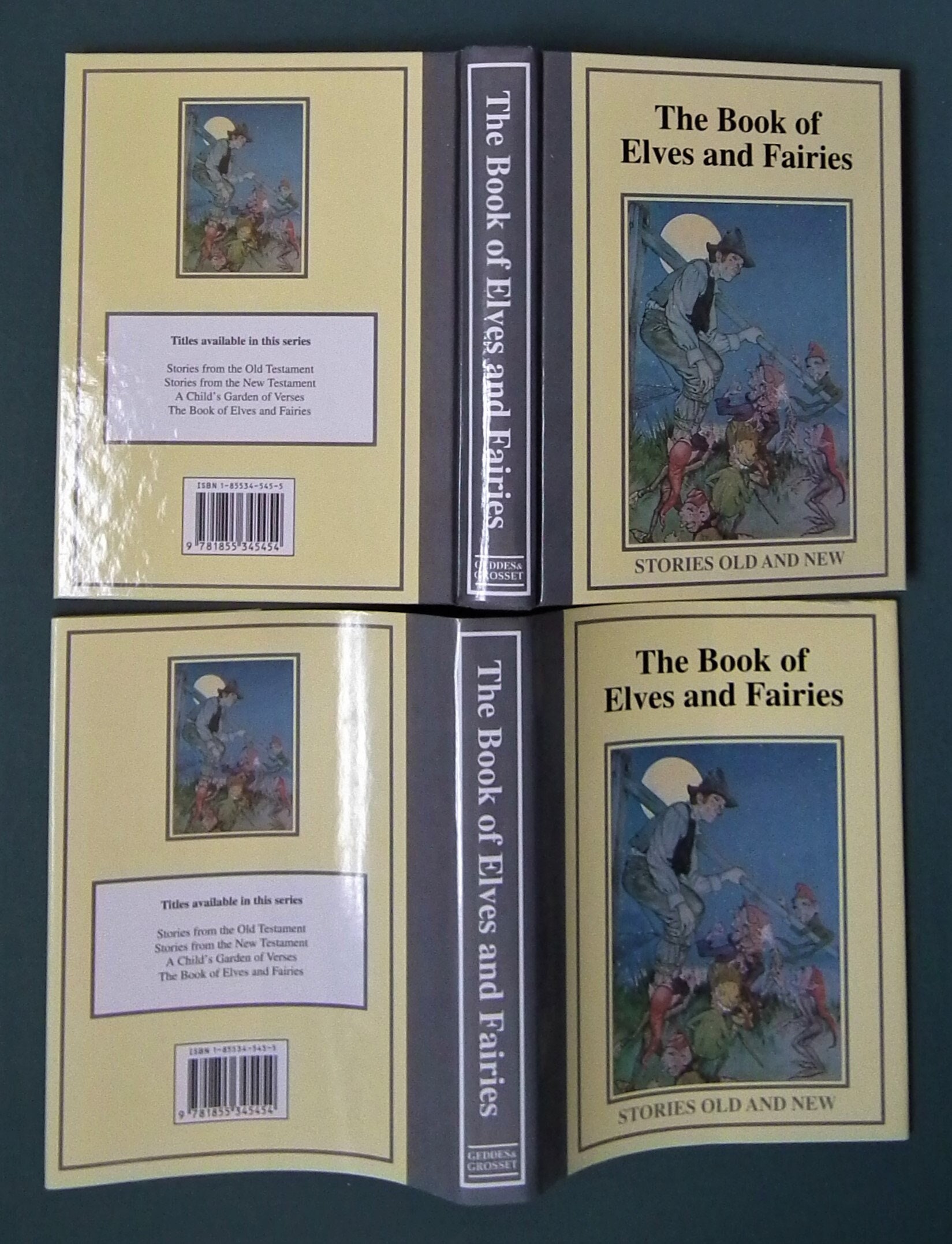 The Book of Elves and Fairies Stories Old and New Vintage Children's ...