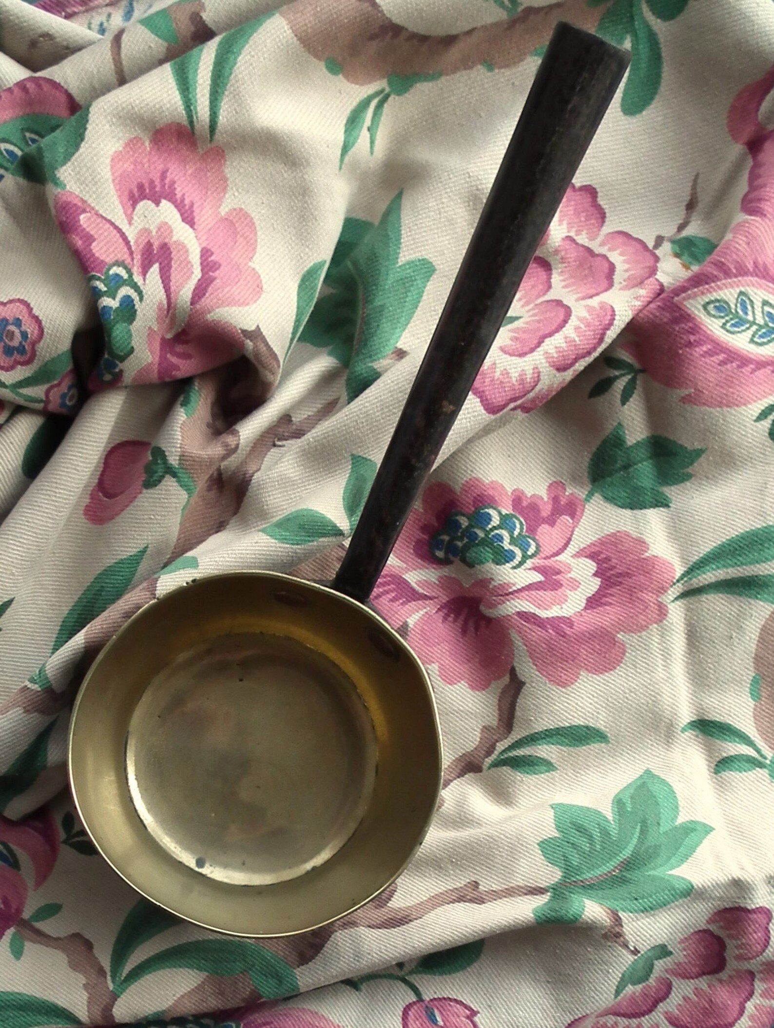 Antique Brass Saucepan - Small Brass Milk Pan - Victorian Kitchen Decor ...