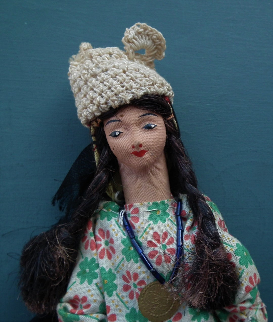 Vintage Costume Doll Probably From the Middle East Ethnic Cloth Doll ...