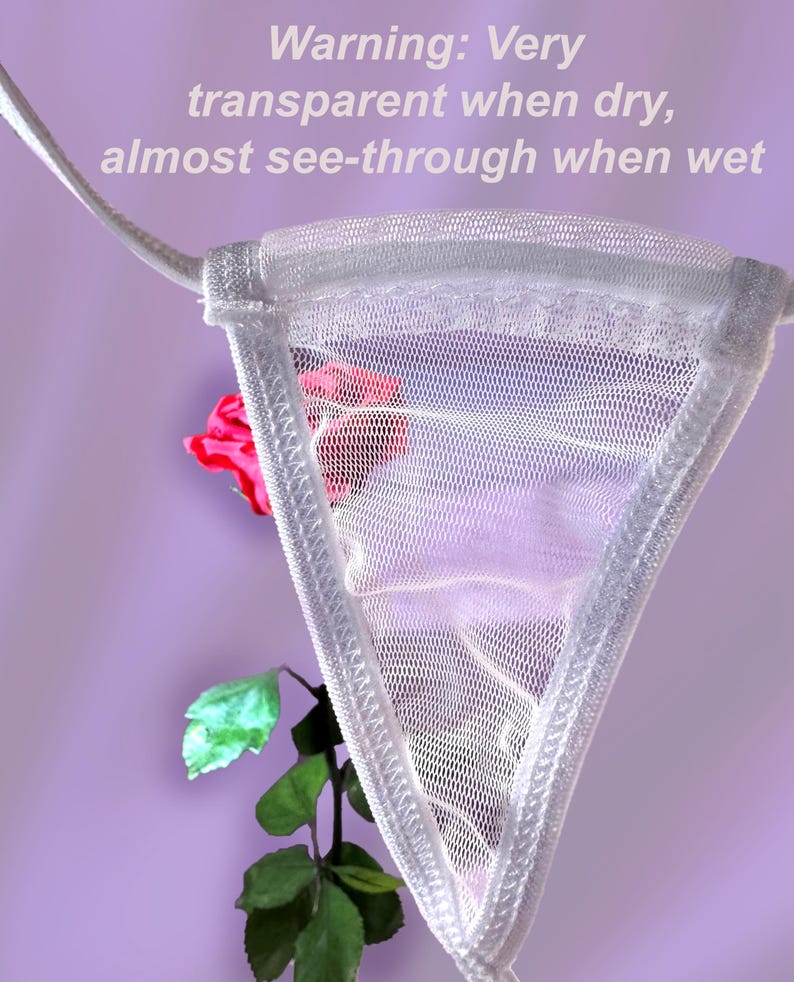 Women's Sexy Ultra-sheer Micro Bikini Set – Transparent Mesh Two-piece With Minimal Coverage - Etsy