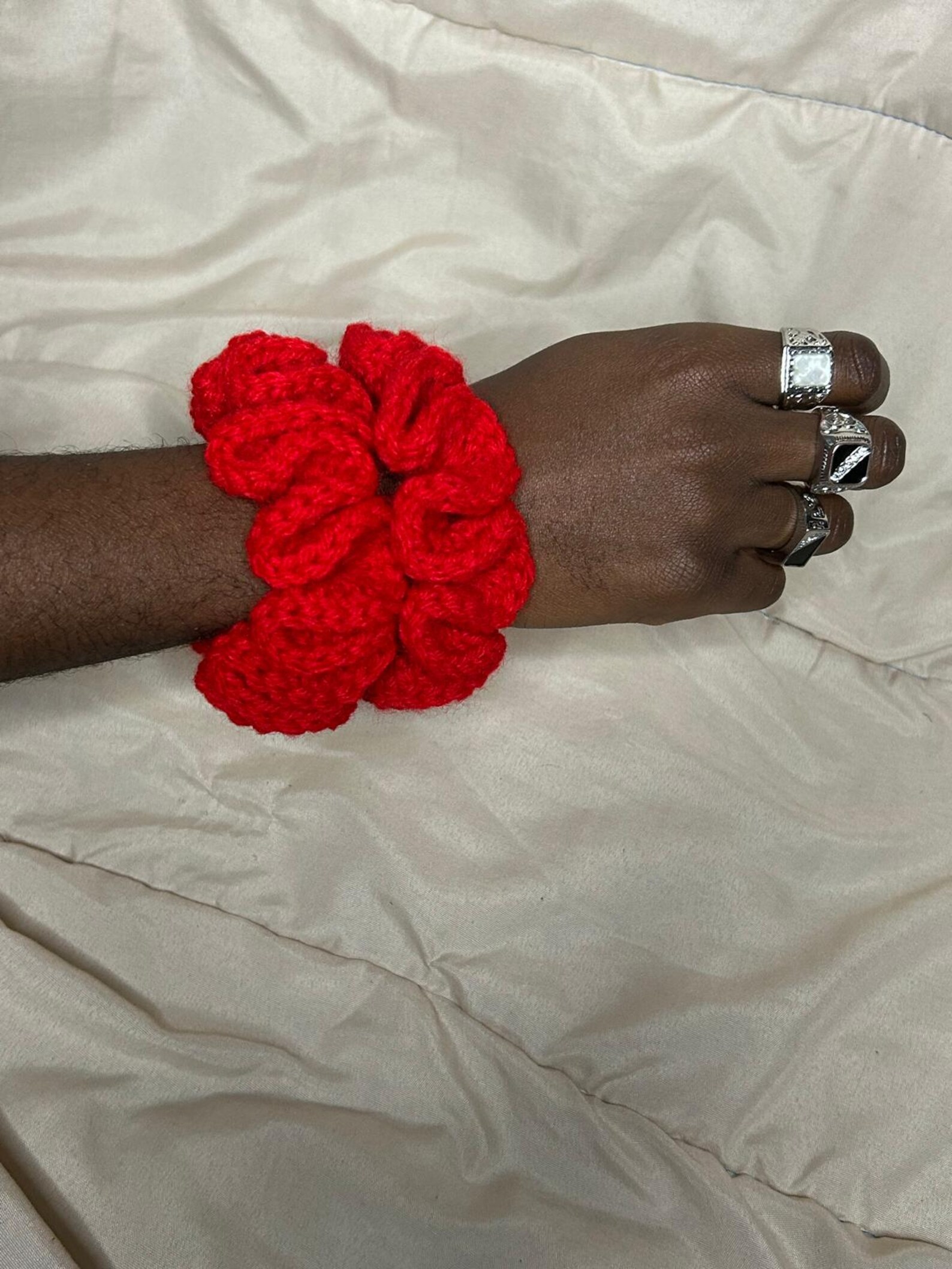 Crochet Scrunchies: Hair and Wrist Accessories - Etsy