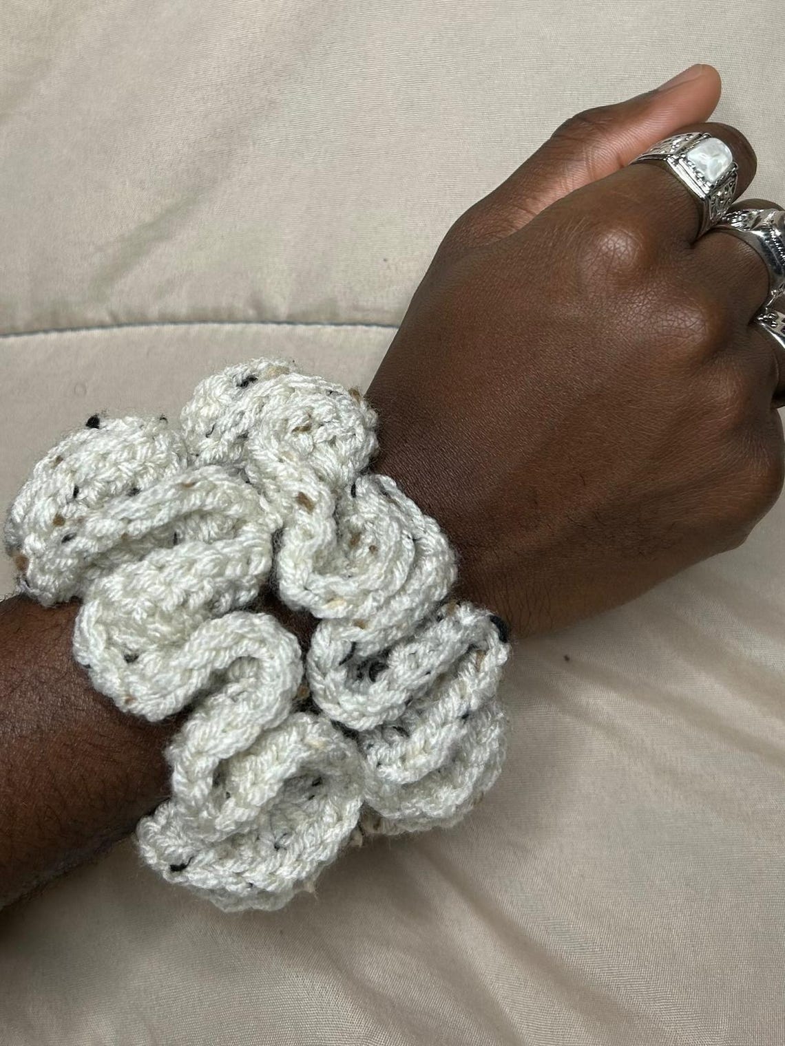 Crochet Scrunchies: Hair and Wrist Accessories - Etsy