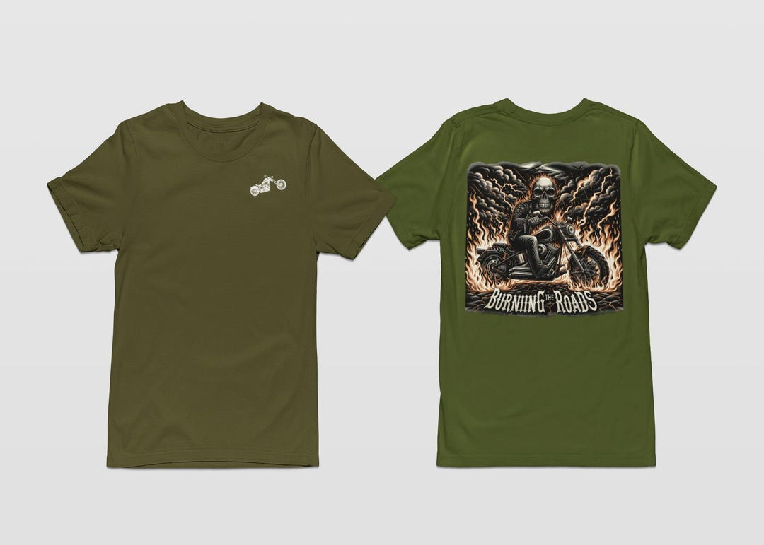 Chopper Motorcycle T-shirt/bobber T-shirt/biker T-shirt–for Biker, for ...