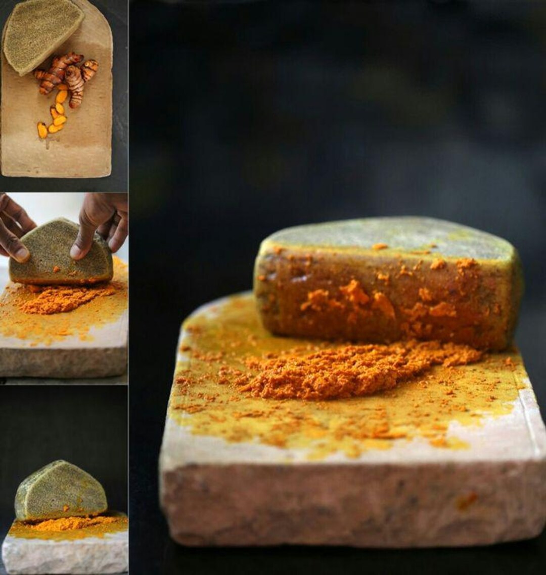 Handcrafted Stone Silbatta: Traditional Indian Spice Grinder - Etsy