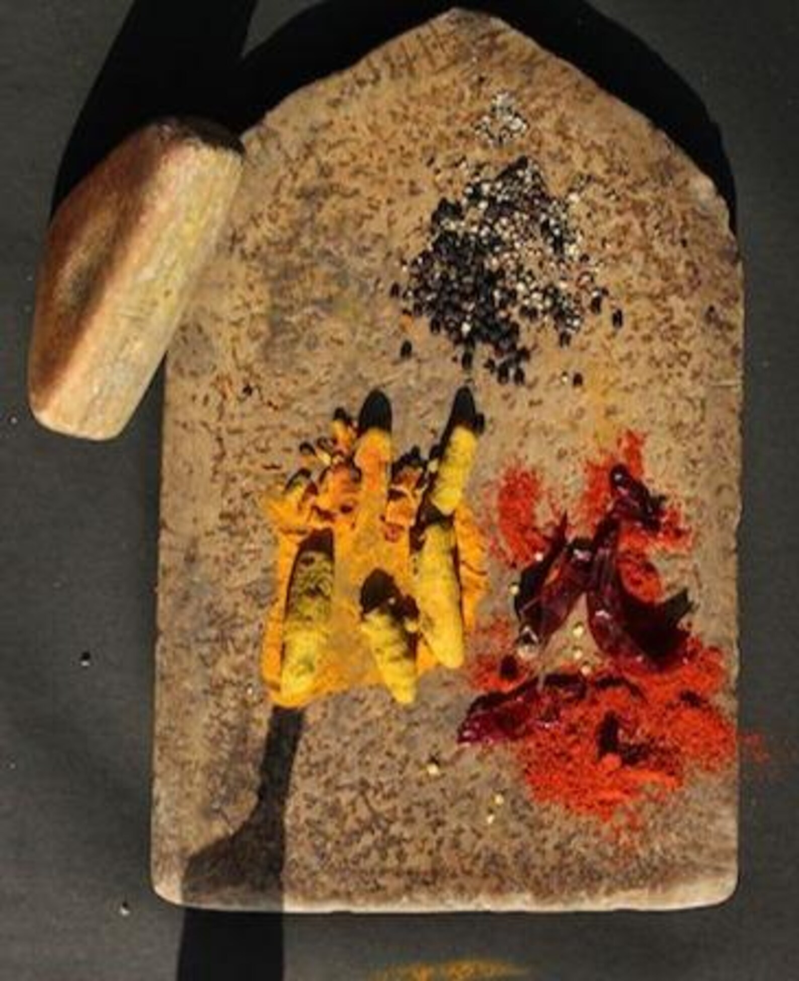 Handcrafted Stone Silbatta: Traditional Indian Spice Grinder - Etsy