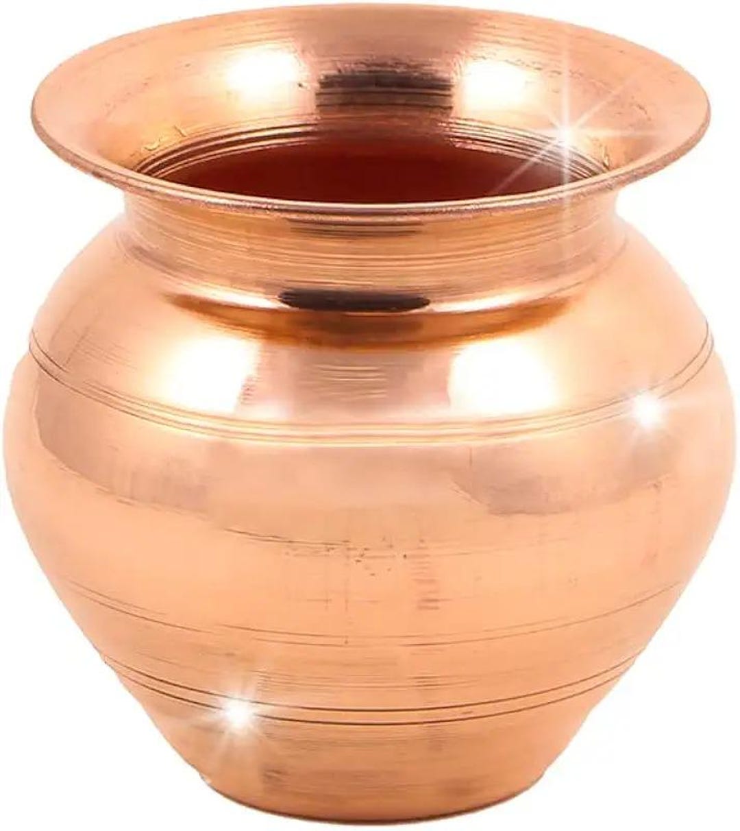 Copper Pooja Kalash: Tamba Lota for Drinking Water & Worship - Etsy