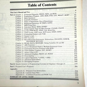 Vintage 1970's Radio Shack Basic Computer Knowledge Manual First ...