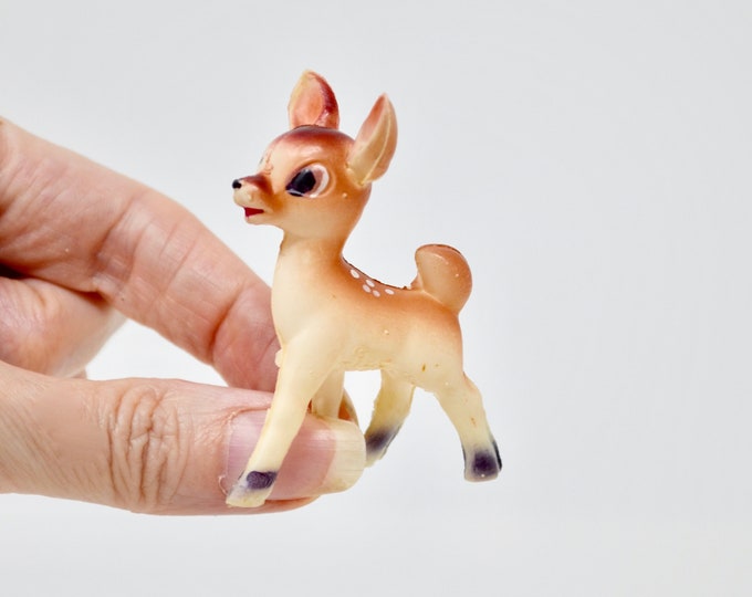 Vintage Celluloid Walt Disney Bambi Figurine Miniature Made in - Etsy