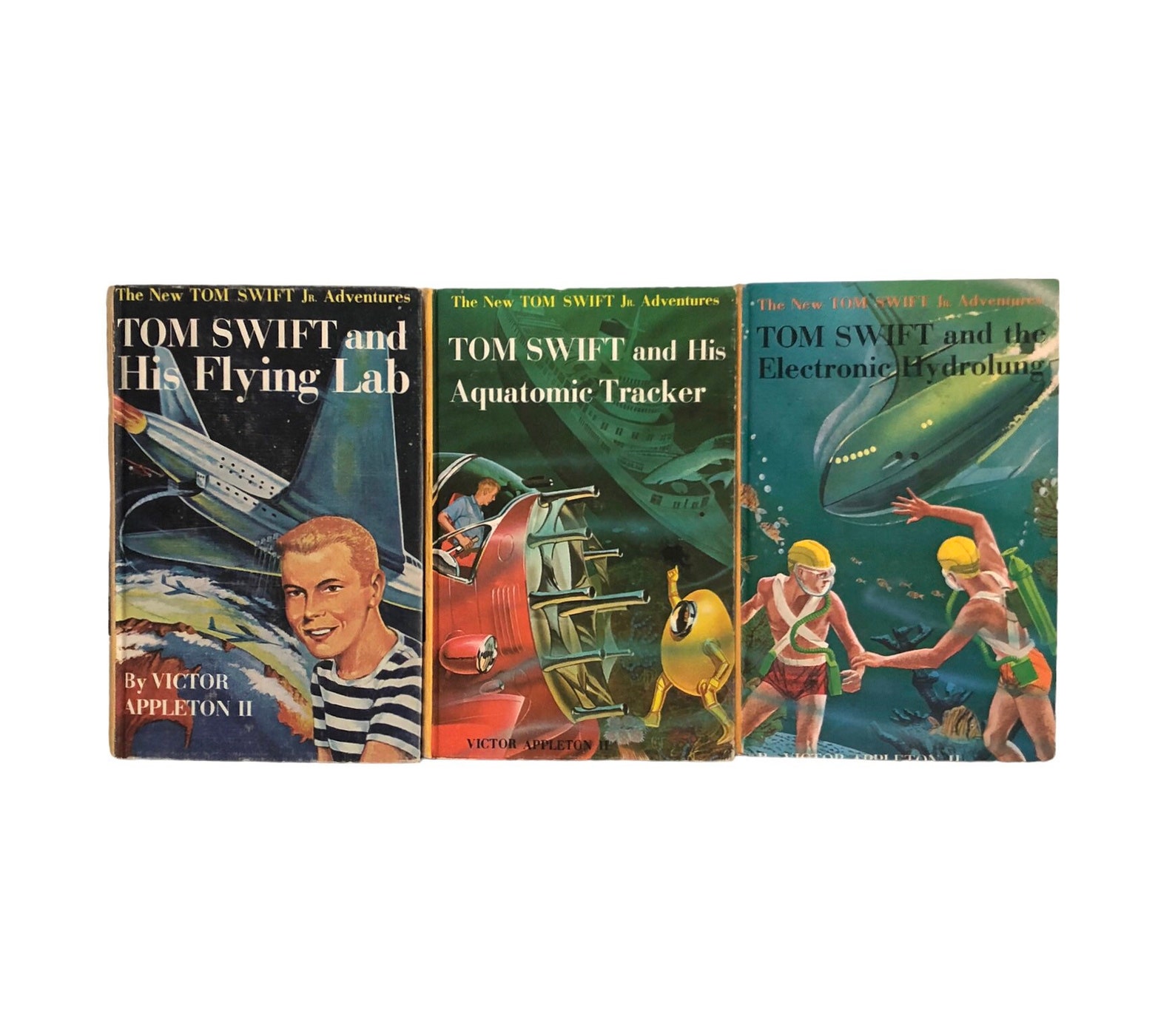 The New Tom Swift JR. Adventures Vintage Book Stack of 3 - Etsy