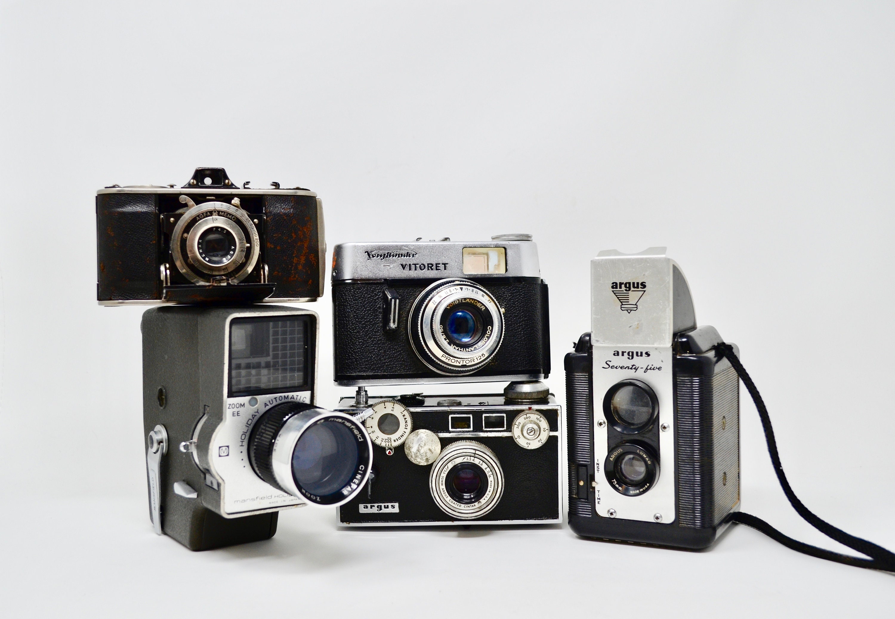 Vintage Camera Junk Lot of 5 Broken Cameras for Display or | Etsy