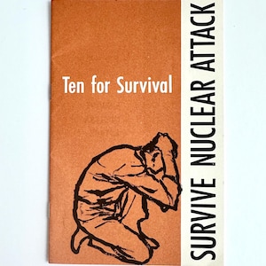 Vintage Cold War Office of Civil and Defense Mobilization Nuclear ...