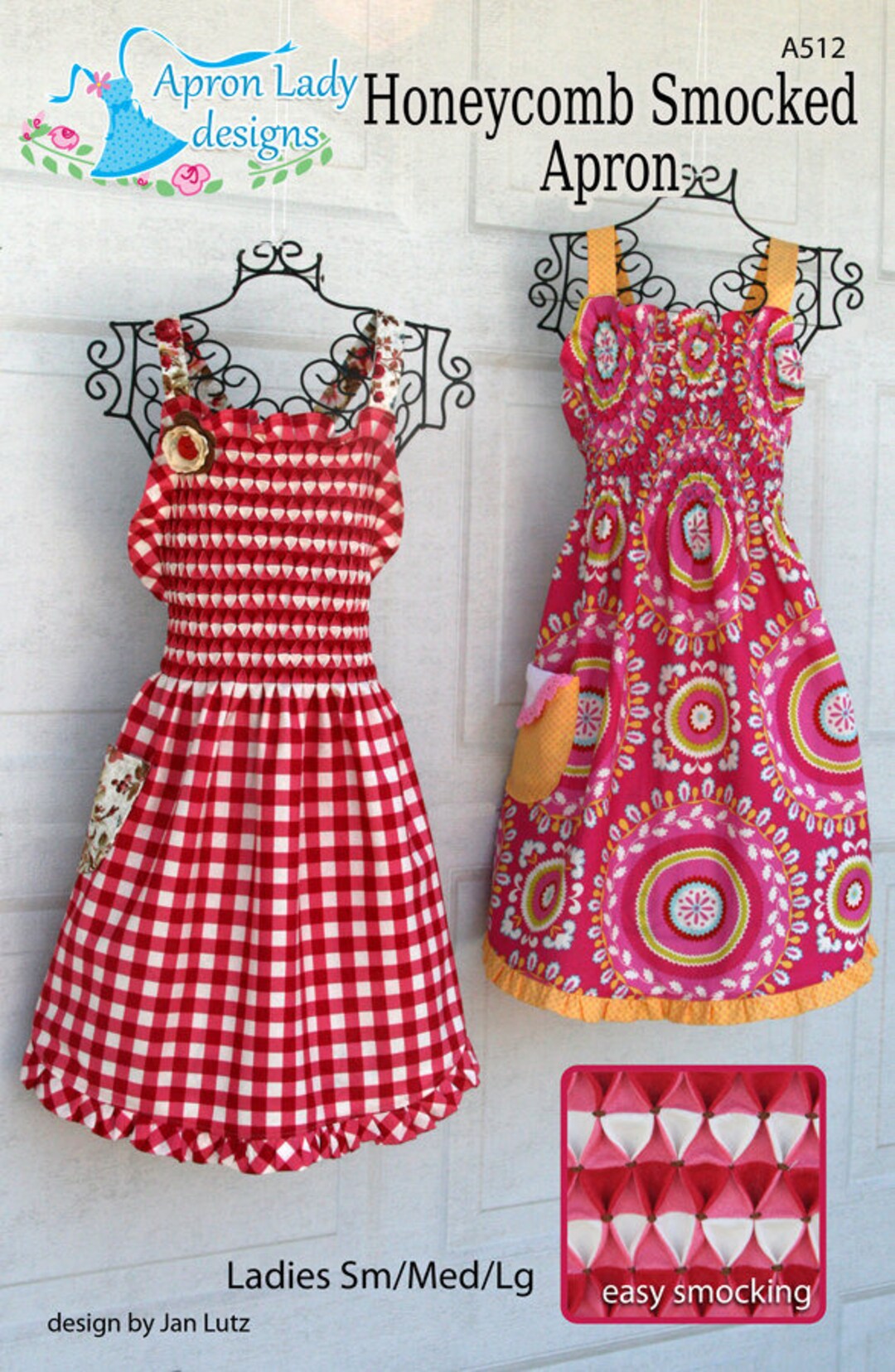 Honeycomb Smocking Womens Apron Pattern - Etsy