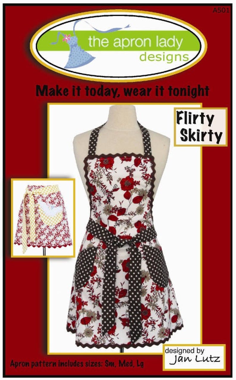 Flirty Skirty Apron Pattern - Etsy