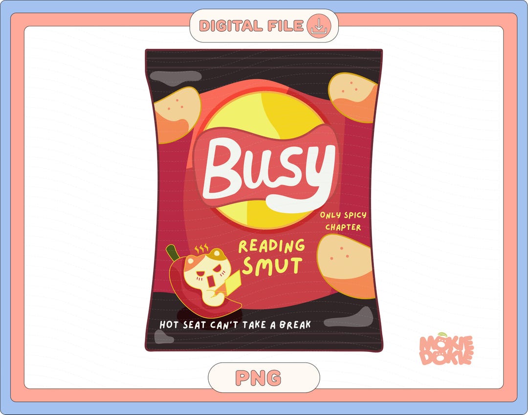 Extra Spicy Reading PNG File Busy Reading Smut Cute Trendy Popular ...