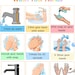 Hand Washing Guide Poster: Step-by-step Hygiene Chart (digital Download ...