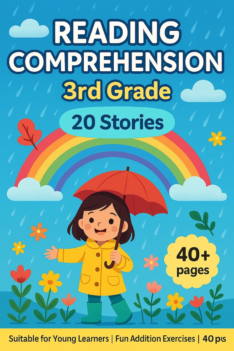 3rd Grade Reading Comprehension Worksheets: Homeschool Literacy ...