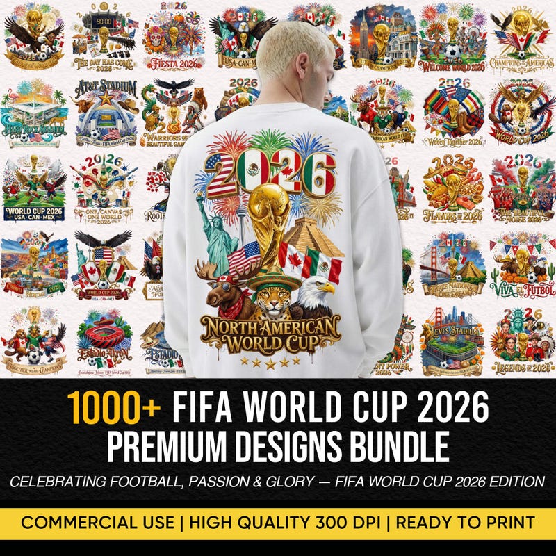 World Cup 2026 Letter - Etsy UK