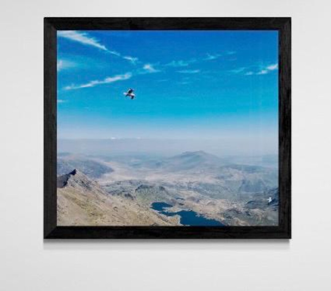Birds Eye View, Mountains, Snowdon, Bird, Top of Mountain, Wales ...