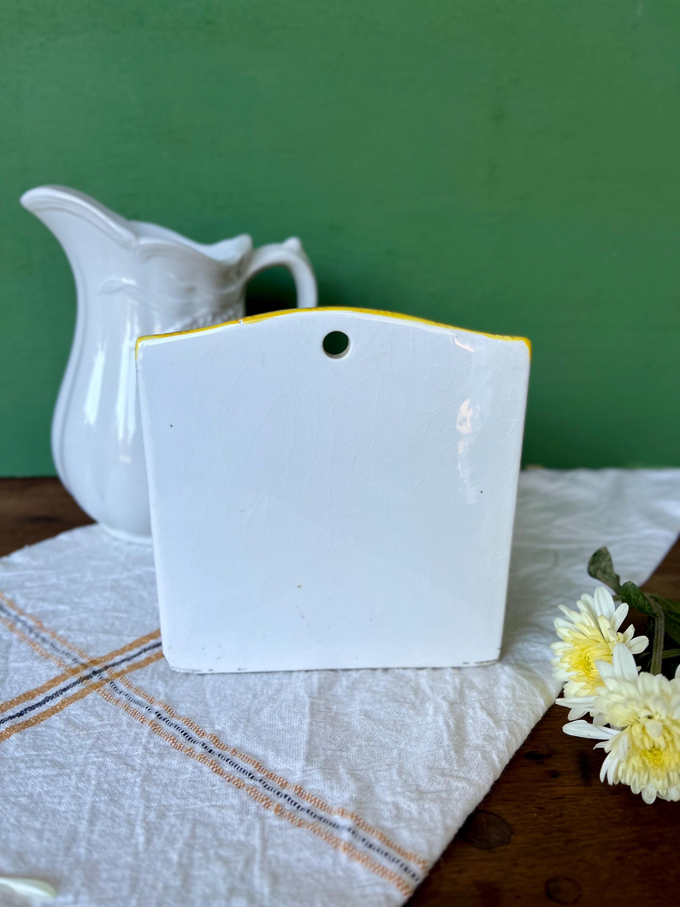 Provincial Salt Box With Rooster and Roses Ceramic Salt Box With Wooden ...