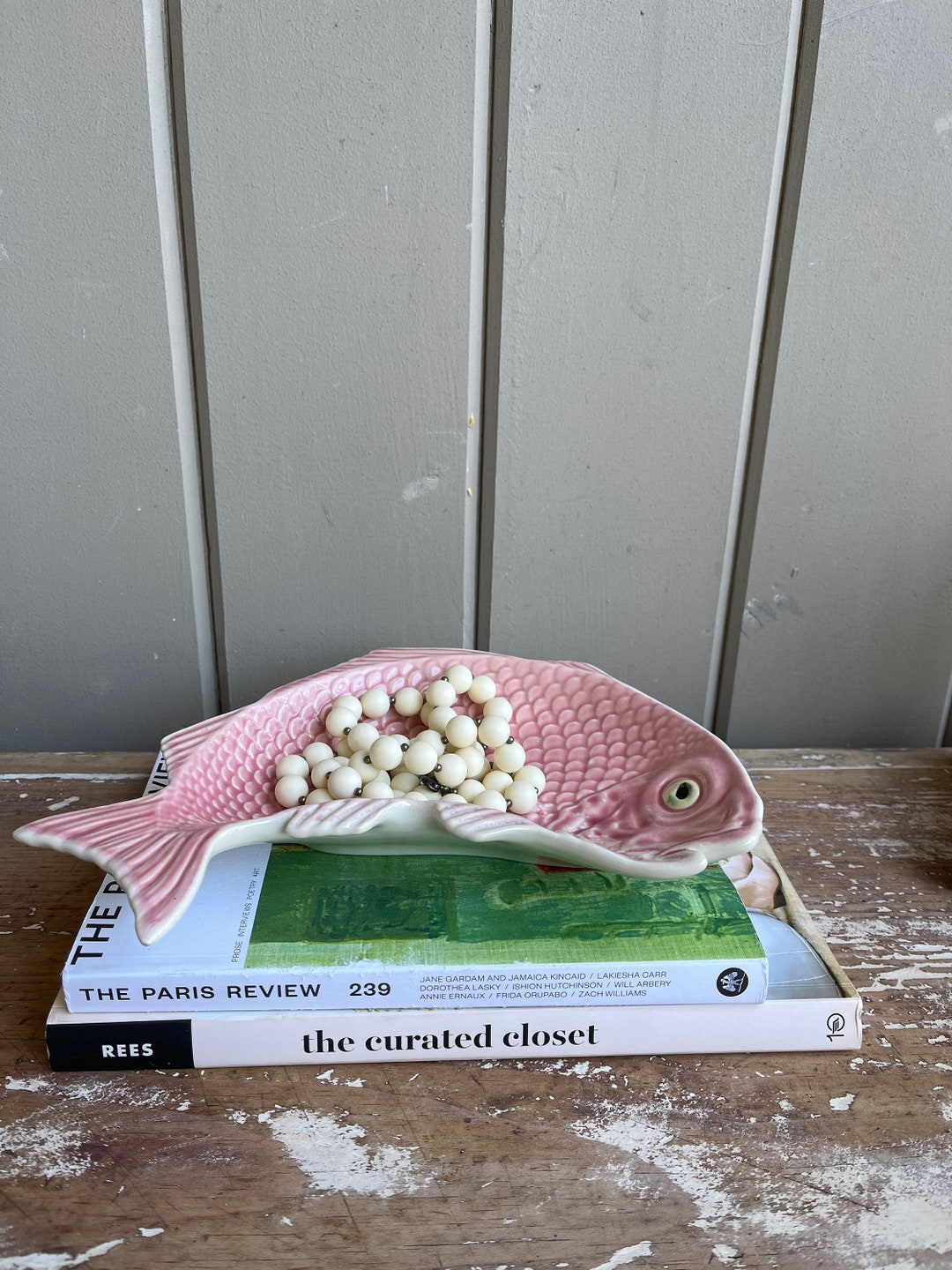 Bordallo Pinhero Pink Fish Trinket Dish. - Etsy