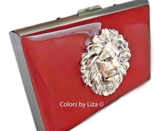 Lion Credit Card - Etsy