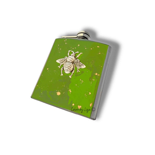 Bee Flask - Etsy