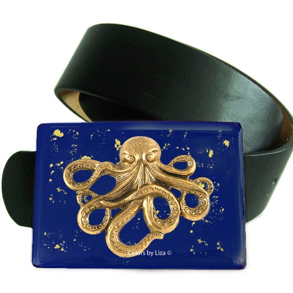 Octopus Belt Buckle - Etsy