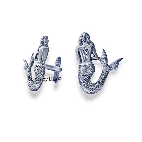 Mermaid Cufflinks - Etsy