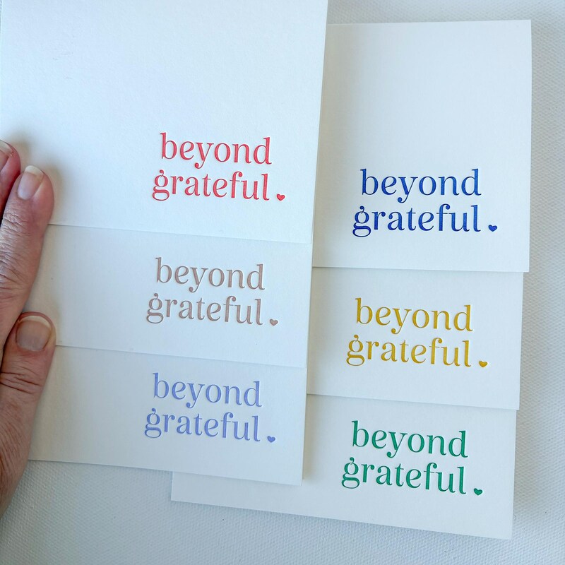 Gratitude Cards - Etsy