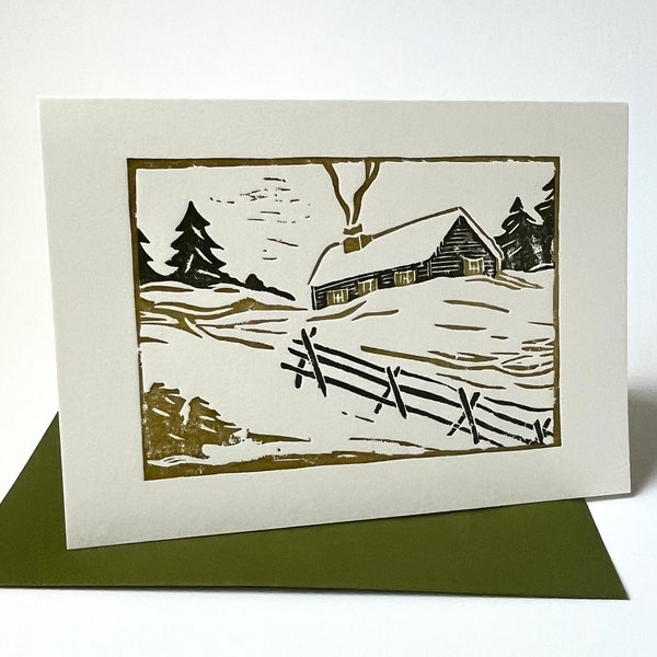 Letterpress Christmas Cards - Etsy