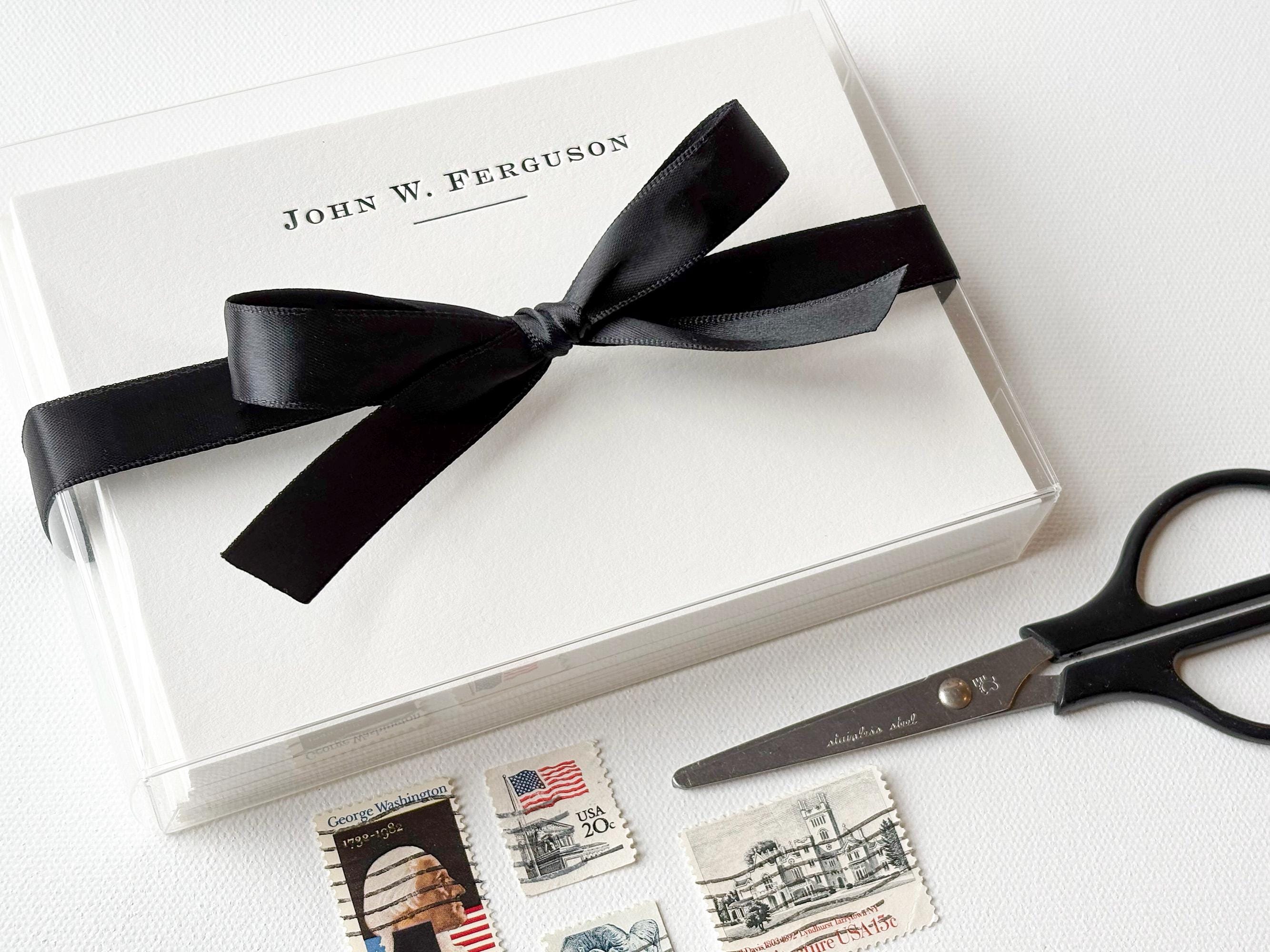 Personalized Letterpress Stationery - Address Printing - Executive ...