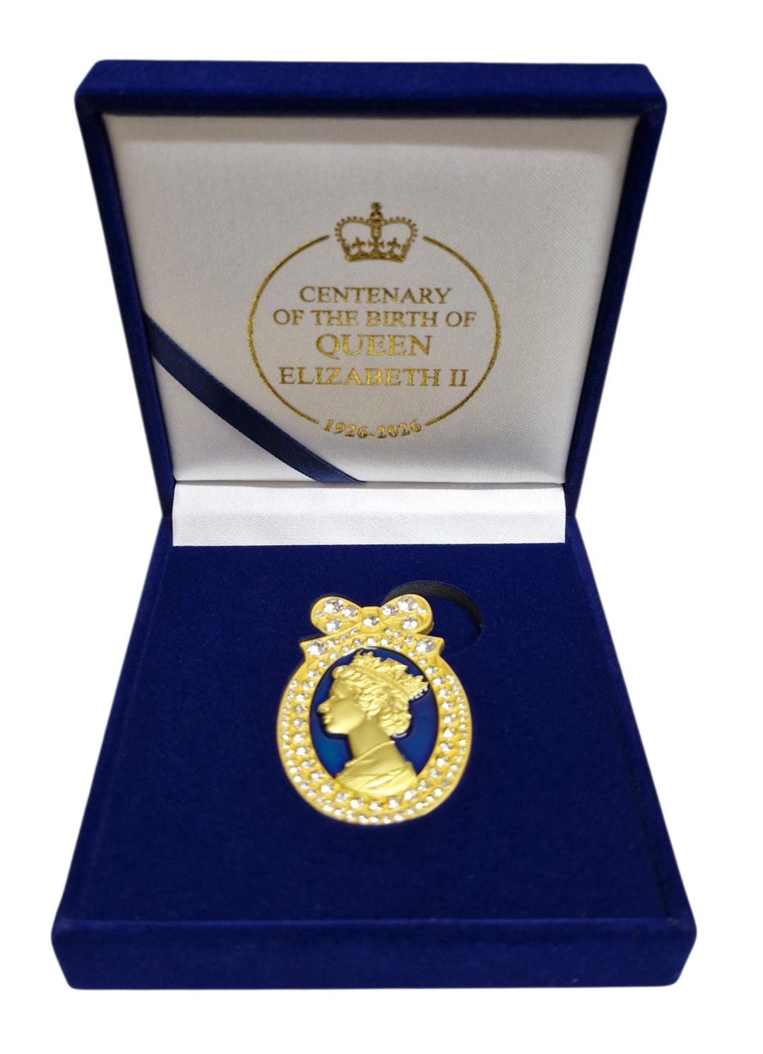 Queen Elizabeth II Centenary Cameo Brooch 2026 - Etsy