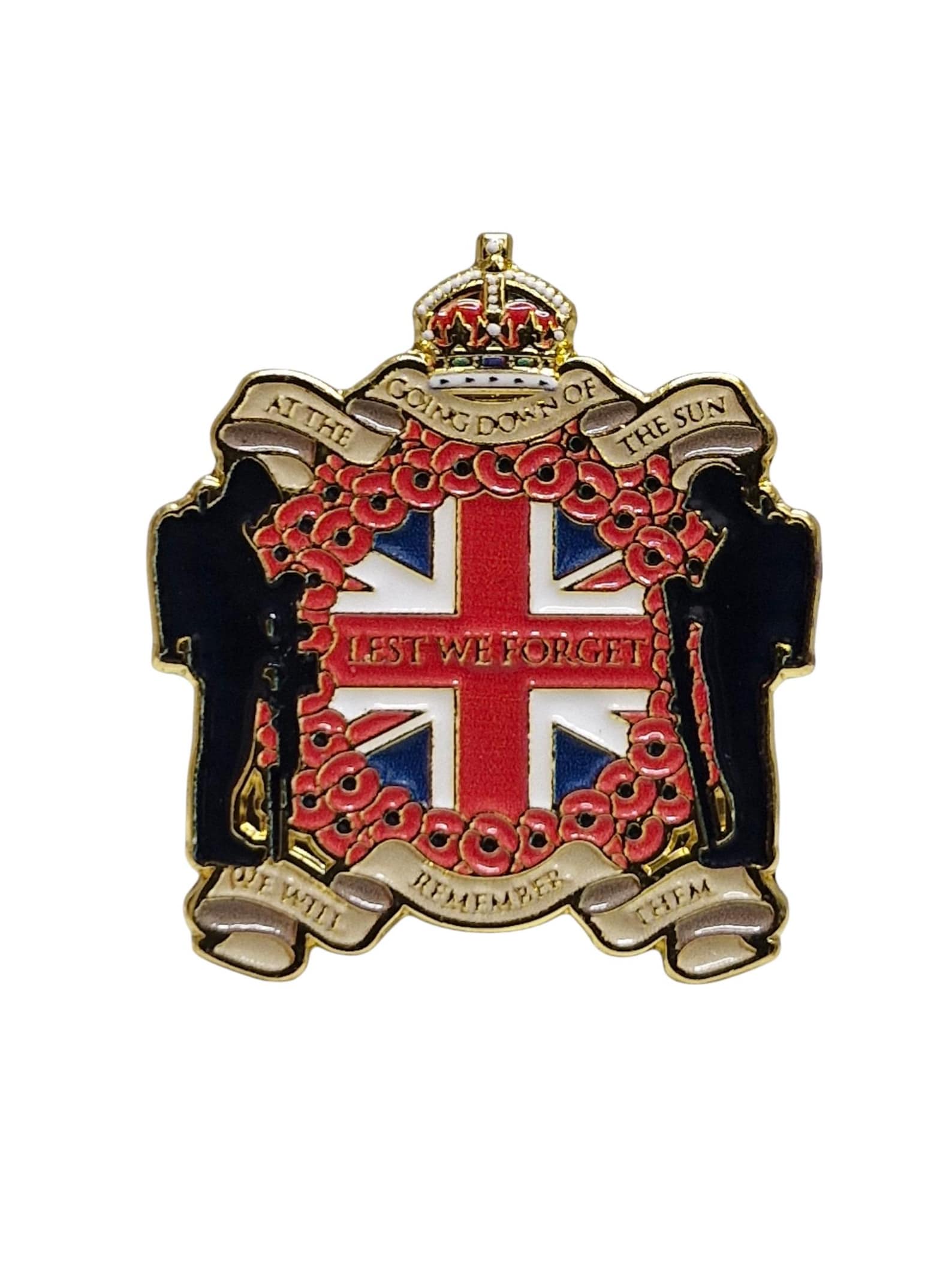 We Will Remember Them Enamel Badge - Etsy