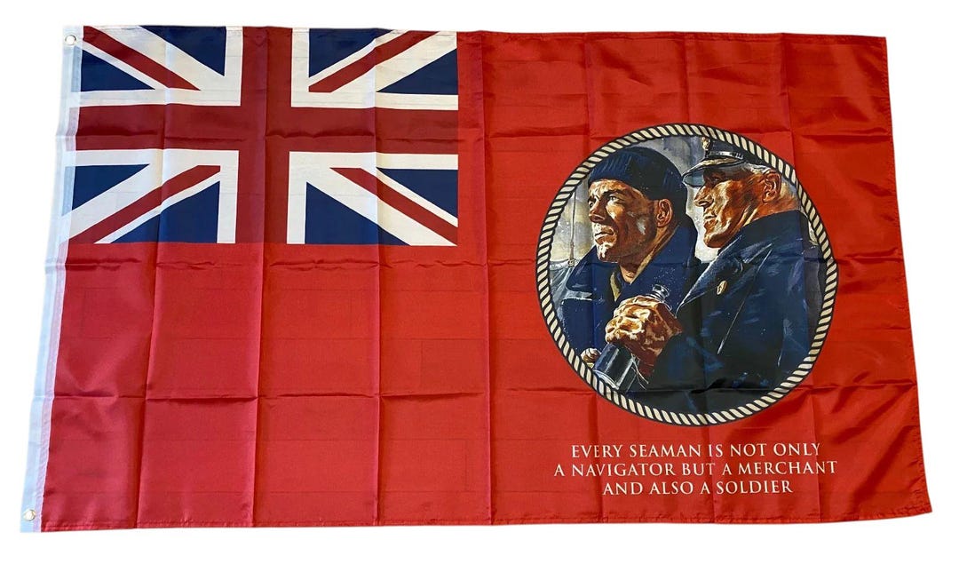Merchant Navy Commemorative Flag - Etsy