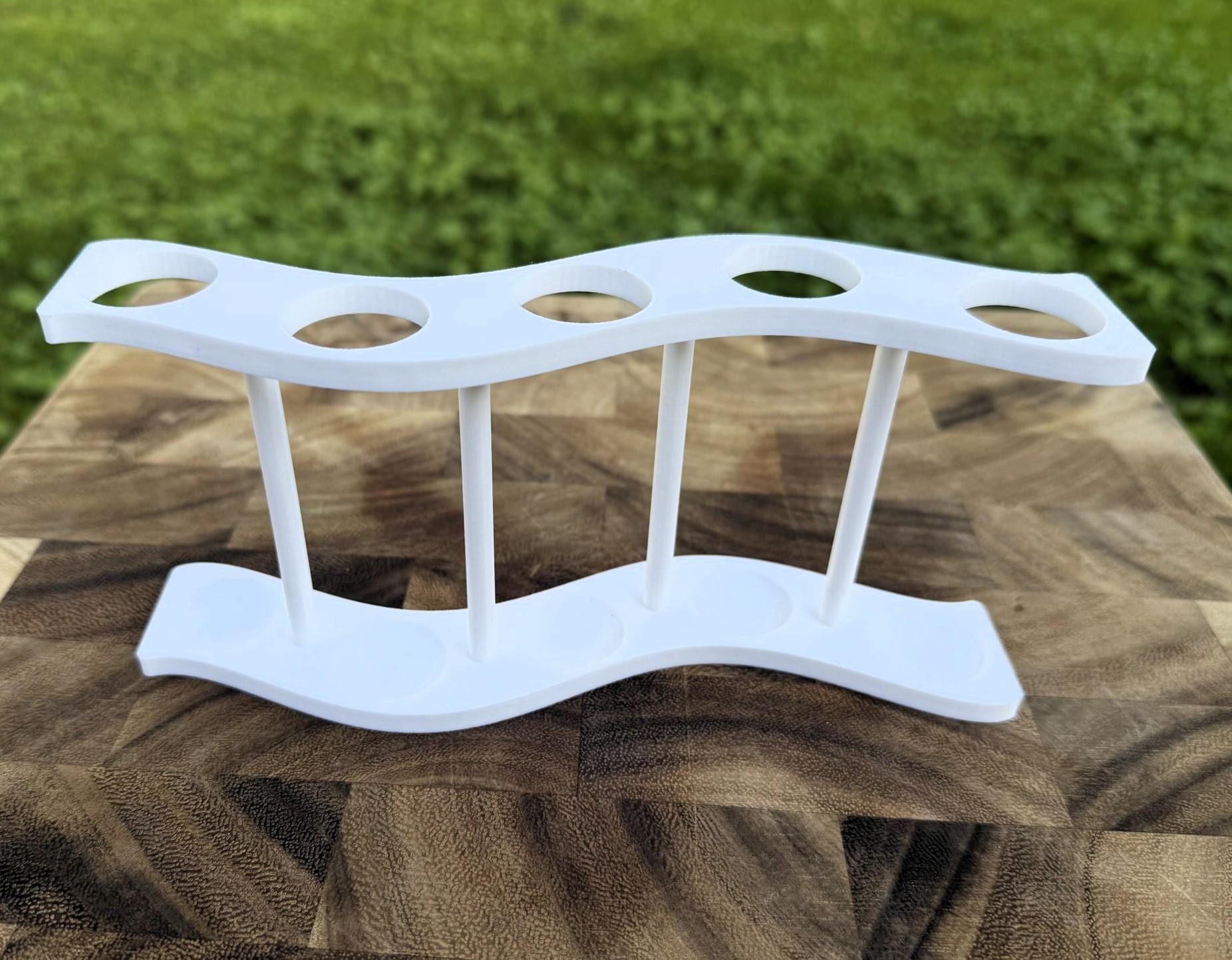 Minimalist S-curve Propagation Station Modern Plant Cutting Holder 5 ...