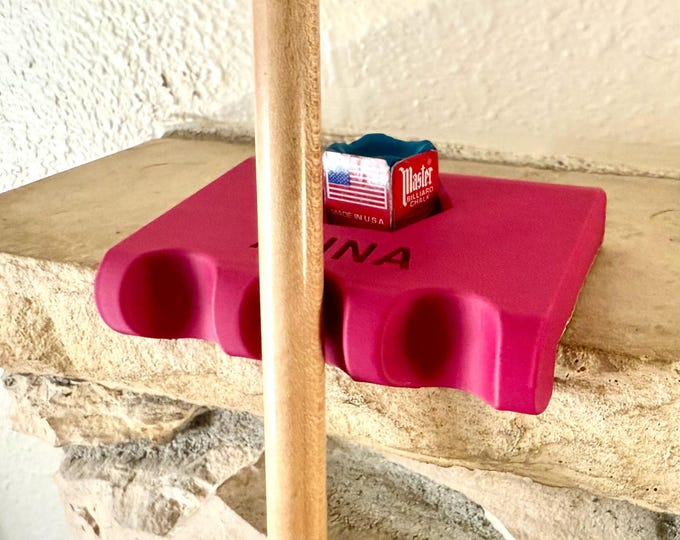 3D Printable Pool Cue Rack STL File: Customizable 9-cue Holder (digital ...