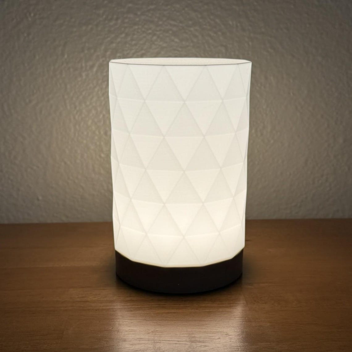 3D Printed LED Lamp Stylish Bedside Light USB Table Lamp Modern Home ...