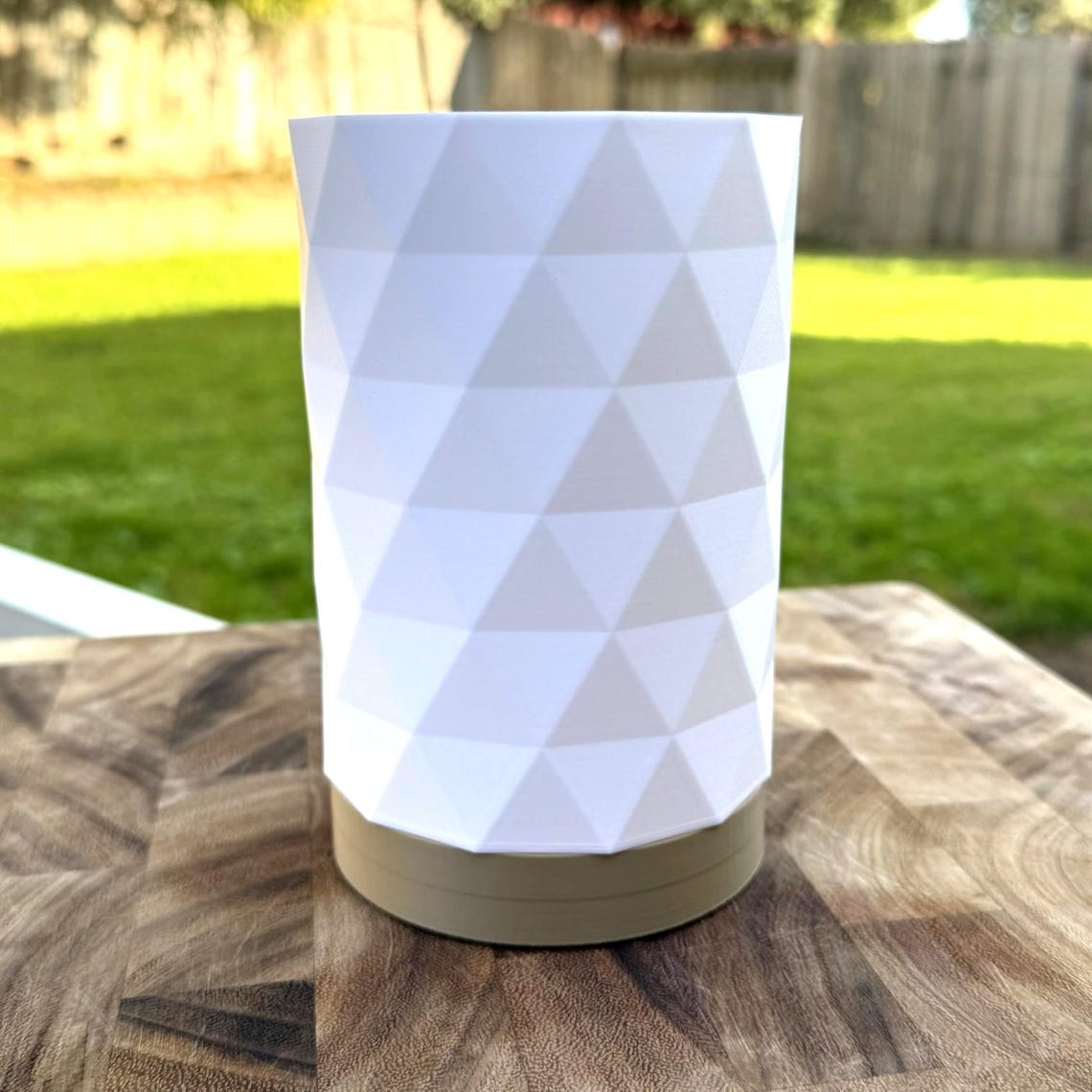 3D Printed LED Lamp Stylish Bedside Light USB Table Lamp Modern Home ...