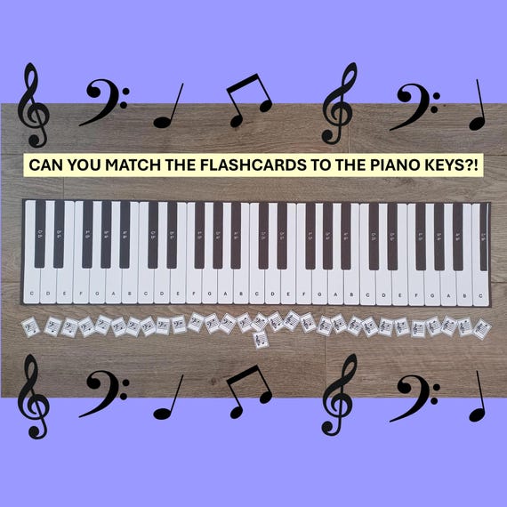 Piano Template Printable