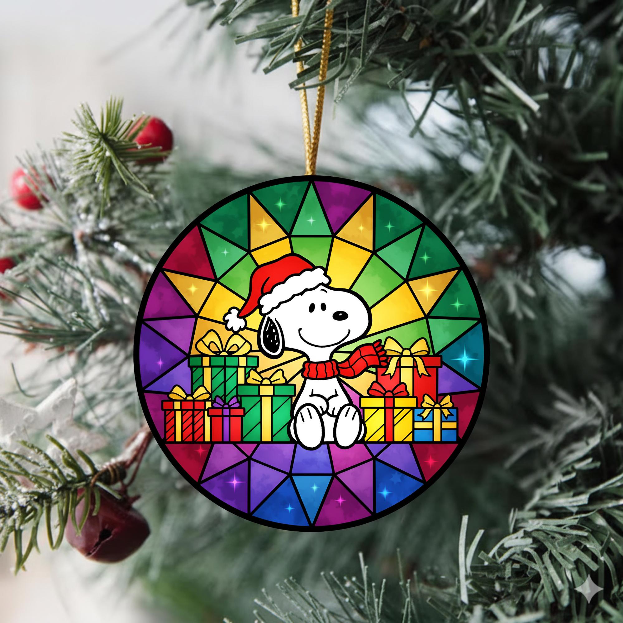 Snoop Christmas Ornament PNG, Snoop Holiday Ornament PNG, Cute Snoop ...