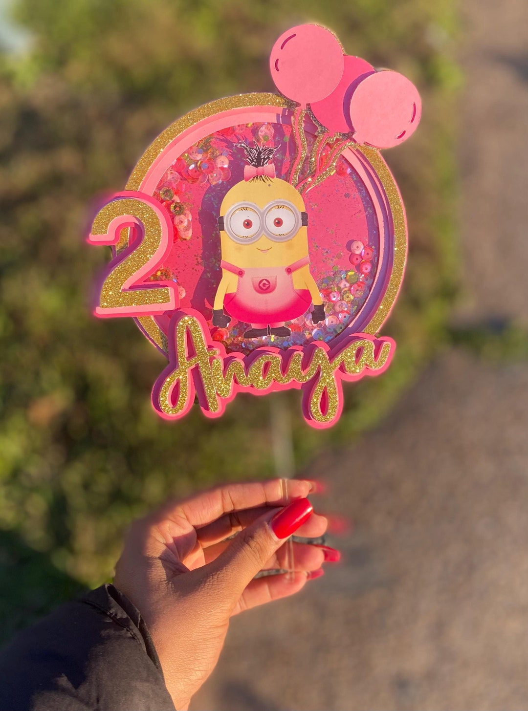 Despicable Me Cake Topper, Birthday Party - Etsy