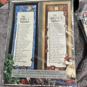 Summa Designs Quilt Kit - 'the Quilter's Alphabet' - NIP - Etsy