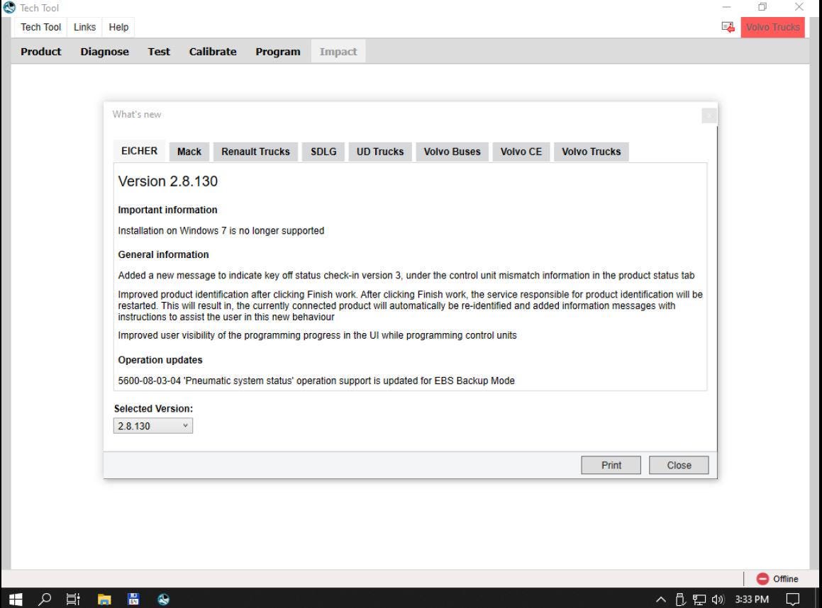 VOLVO VERSION VMWARE 2.8.130 Professional Diagnostic Software - Etsy