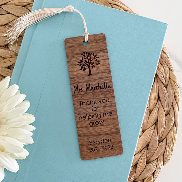 Thank You Bookmark - Etsy