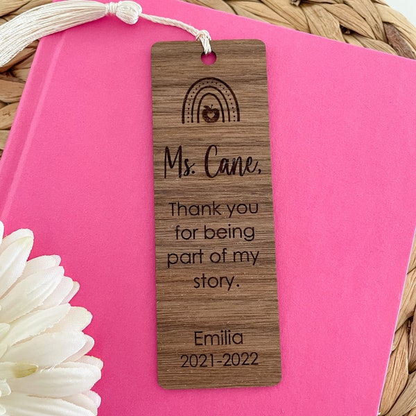 Thank You for Being a Part of My Story Bookmark Svg - Etsy